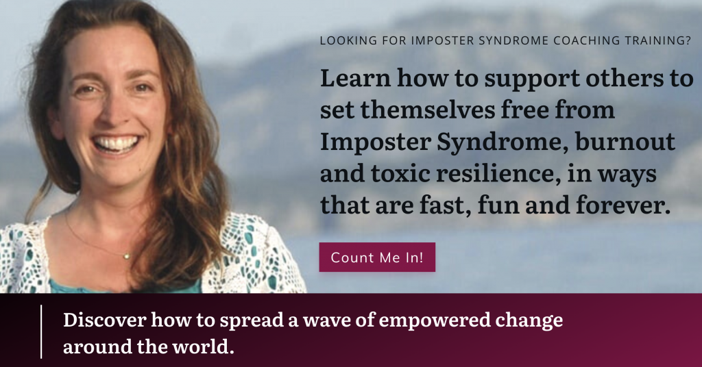 Imposter Syndrome Practitioner ™ - Get Certified With Clare Josa