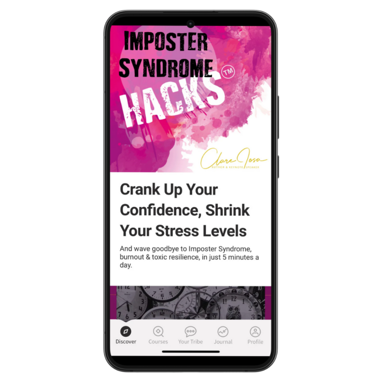 Imposter Syndrome Coaching Models From Clare Josa